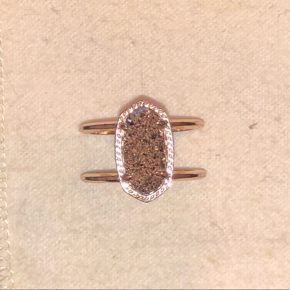 Kendra Scott | Jewelry | Elyse Ring In Rose Gold | Poshmark